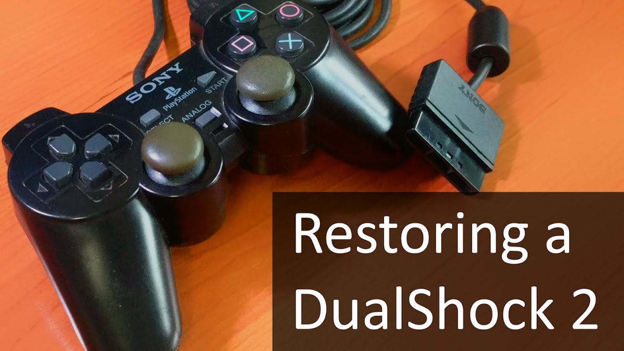 Restoring a DualShock 2 PS2 Controller | PS2 Repair-athon Episode 2 ...