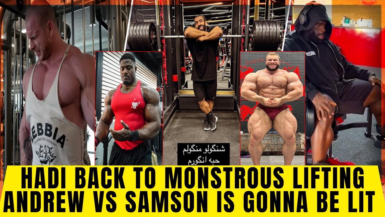 Hadi's monstrous legs workout + Samson on the Plan on Christmas ...