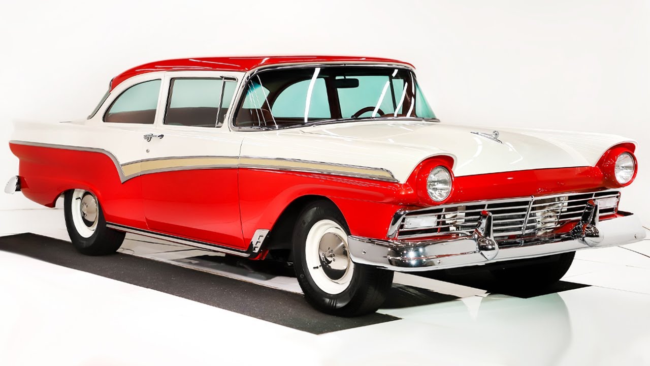 1957 Ford Custom 300 for sale at Volo Auto Museum (V21562) - YouTube