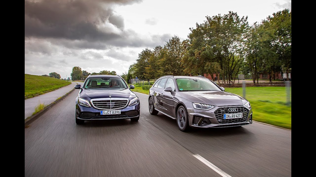 Audi A4 Avant vs Mercedes C Class Estate - YouTube
