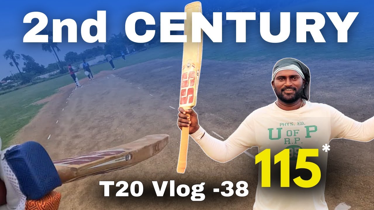 267 Runs Chase 💥 | My 2nd Century 🏏 | GoPro Batting View Full Match ...