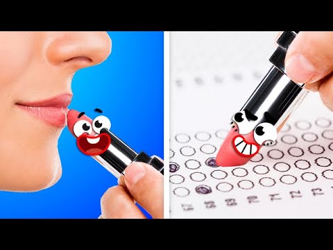 Doodles In High School || Funny Situations, Fails, Cheating Tricks By ...