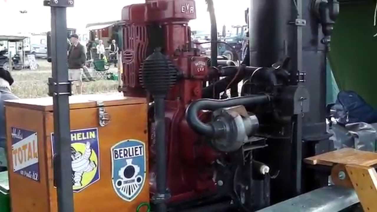 WOOD GAS ENGINE 1929 - YouTube