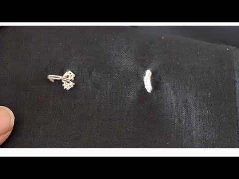 How to stitch hook and hook loop in easy way || How to stitch hook and ...