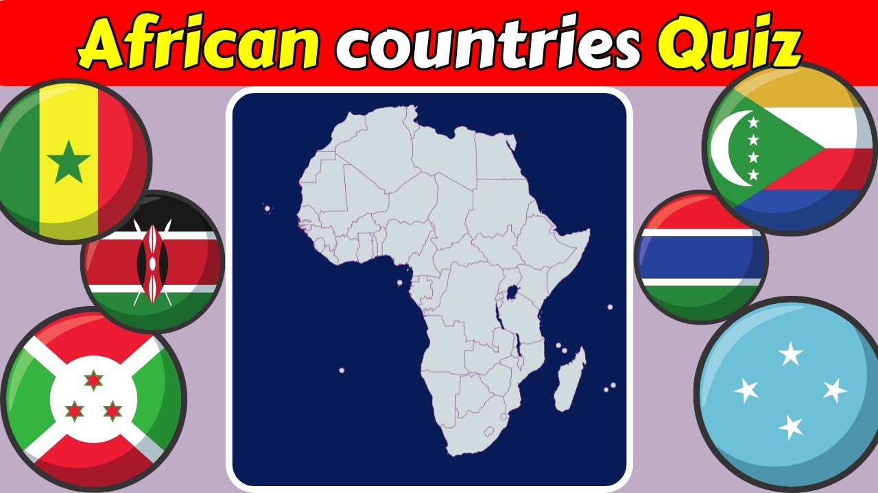 Africa Boundaries Quiz! Guess the country| Africa Countries Quiz| - YouTube