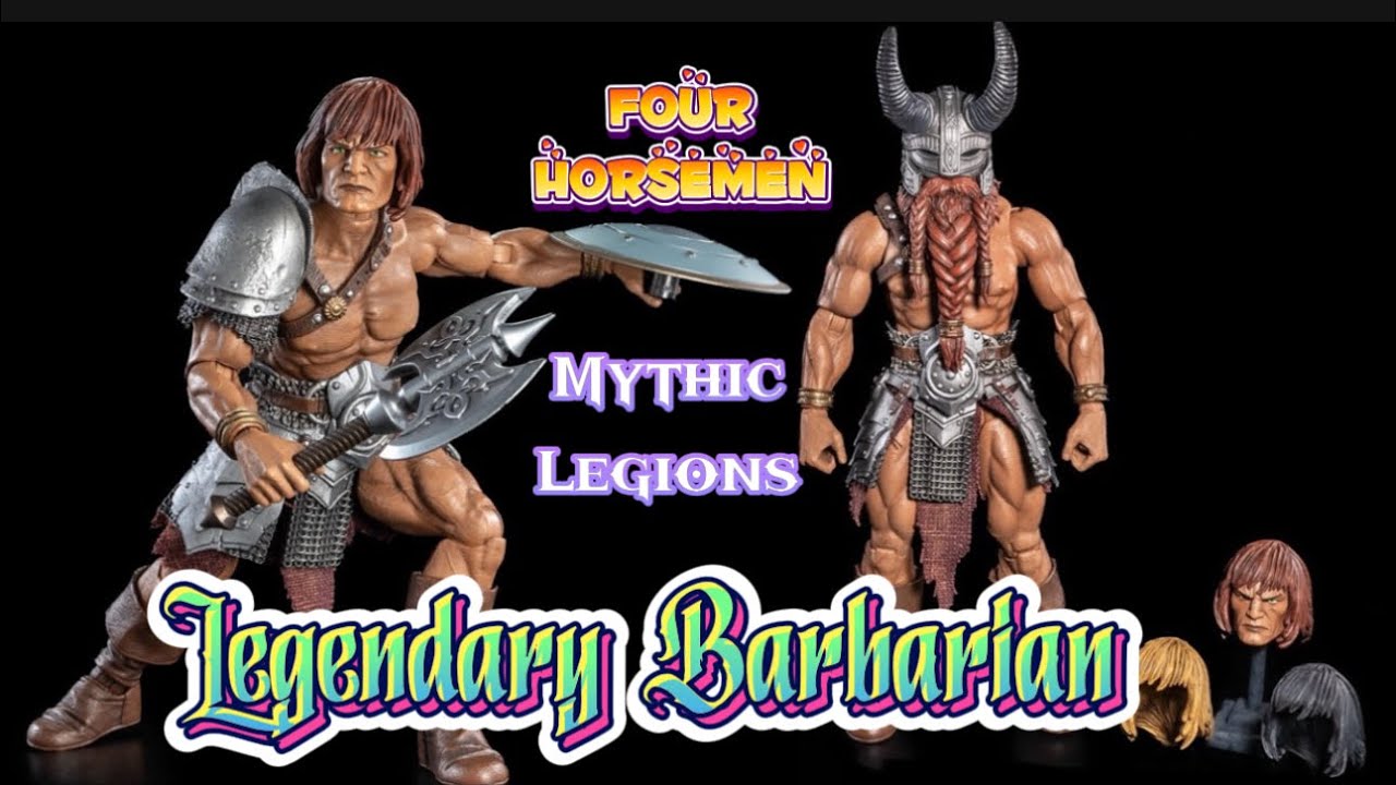 Mythic Legions Legendary Barbarian (Conan, Hercules or HeMan) ⚔️⚔️⚔️ ...