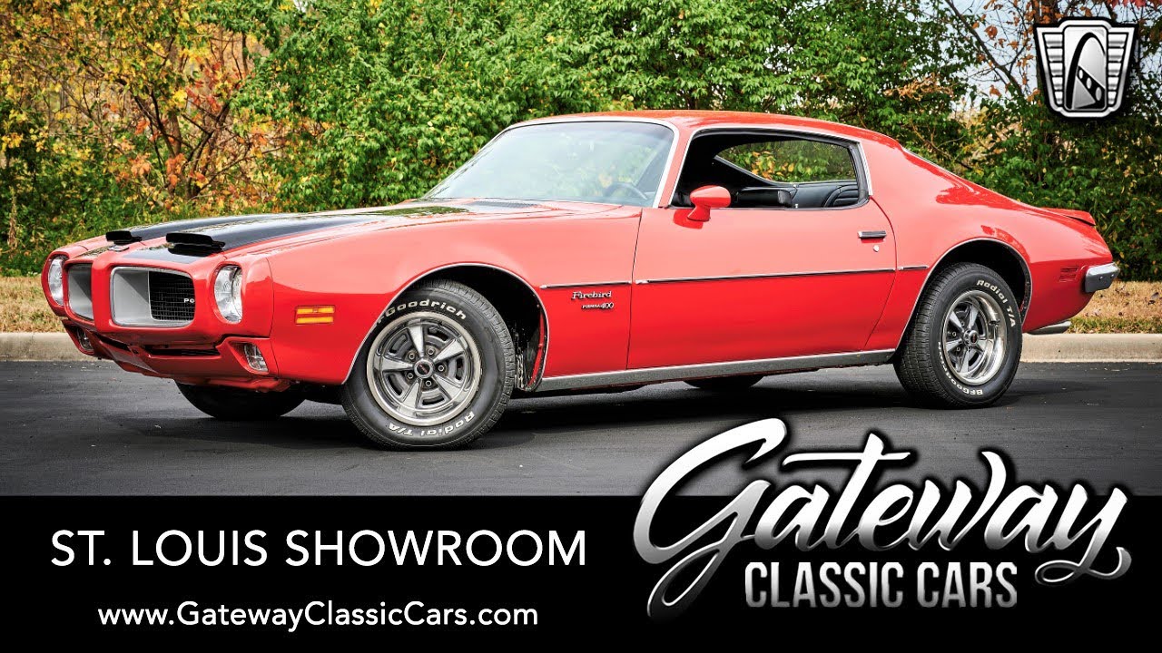 1970 Pontiac Firebird Formula 400 Gateway Classic Cars St. Louis #8613 ...