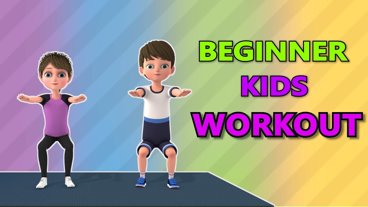 KIDS WORKOUT FOR BEGINNERS - EASY SIMPLE EXERCISES | Kids Exercise ...