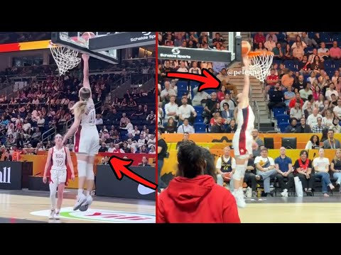 Paige Bueckers SHOWING OFF Her Vertical Jump To Get The Ball Unstock! Team USA Basketball FIBAWWC