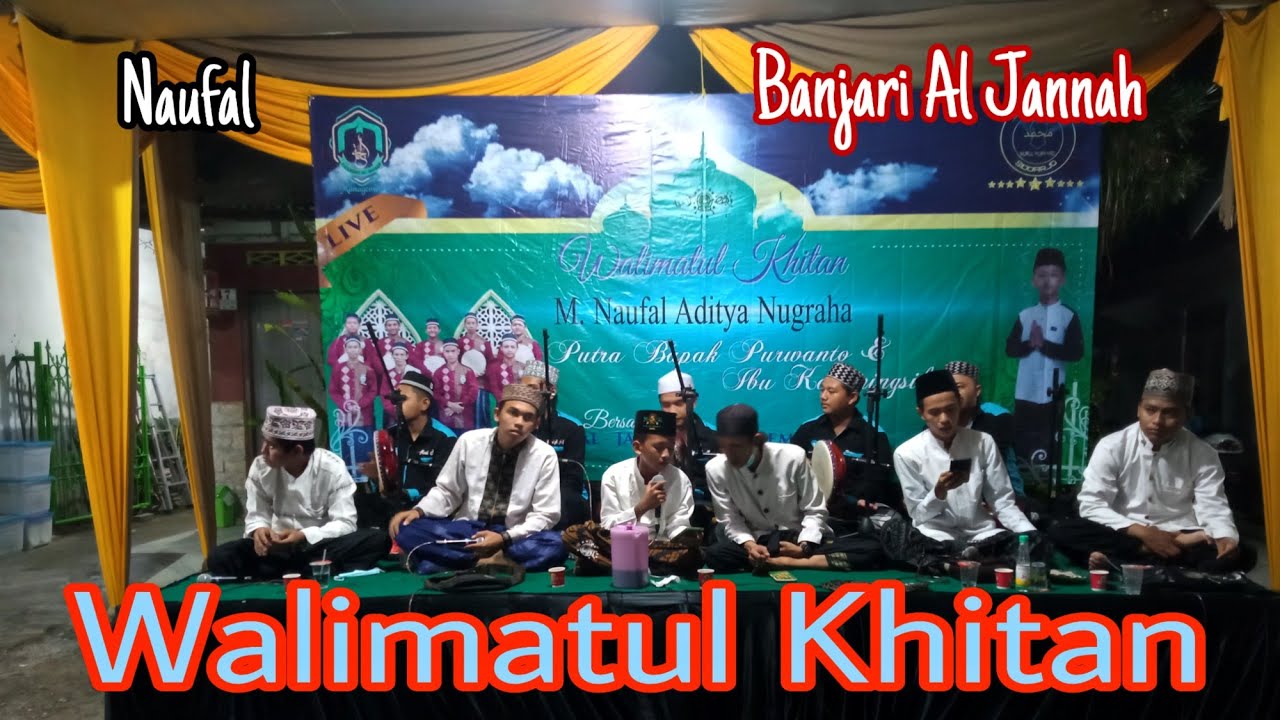 Acara Walimatul Khitan - Muhammad Naufal Aditya Nugraha - YouTube