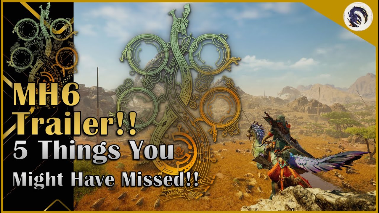5 Things You Missed in the MH Wilds Trailer - YouTube