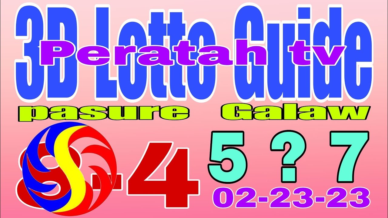 Best 3D Lotto Guide | Swertres Hearing Today |February 23,2023 ...