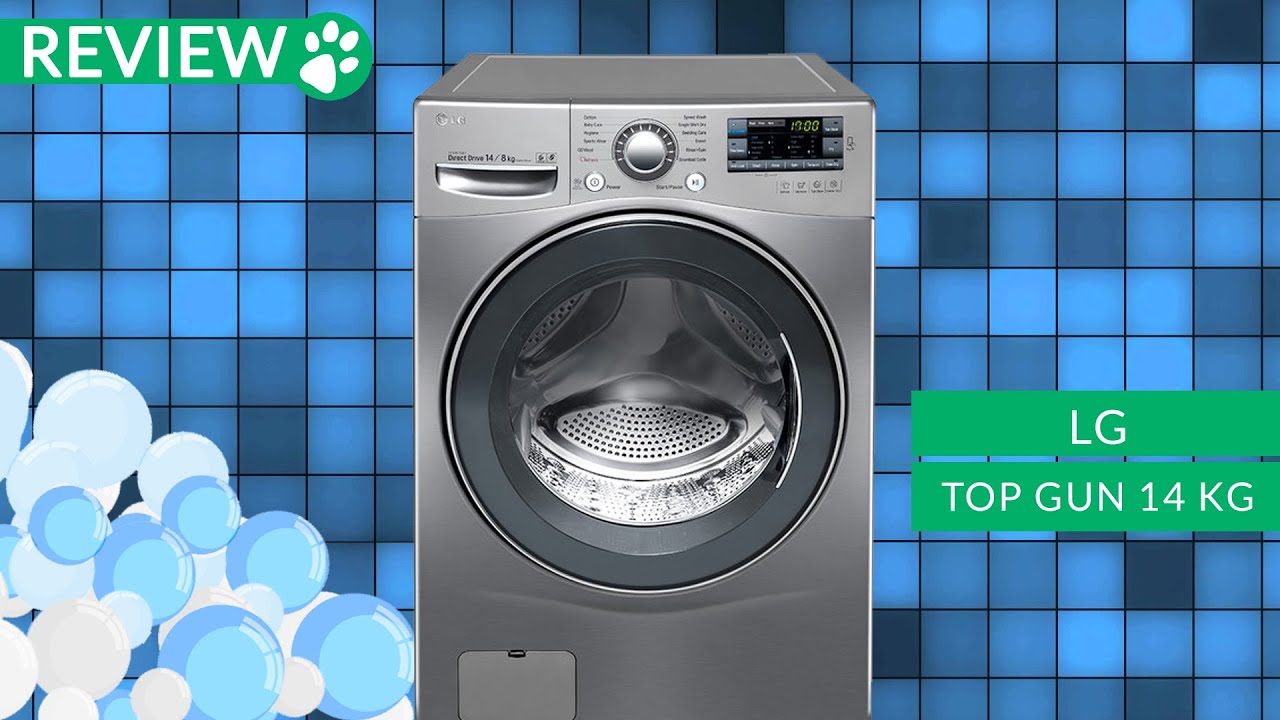 Review da Lava e seca LG Top Gun - YouTube