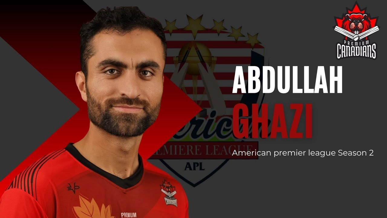 Abdullah Ghazi with a tremendous 3fer Against Paks | Canadians vs Paks ...