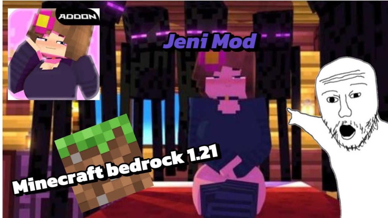 Como descargar el Jeni mod 🥵 En minecraft bedrock 1.21 (Link directo a ...