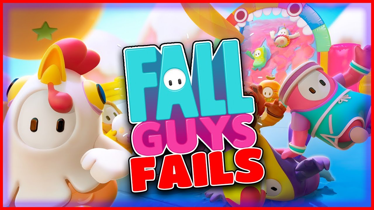 Fall Guys Fail Compilation Ep 1 The Mighty Knockout! - YouTube