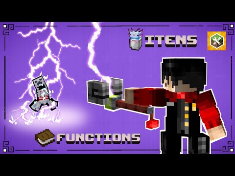 Como criar functions e itens 3D para o seu minecraft!! Addons maker 8# - YouTube