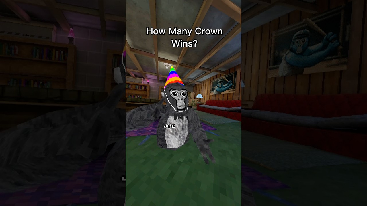 Crown Wins #gorillatag #gtag #vr #funny #memes #shorts #subscribe # ...