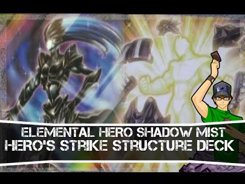 Yugioh HERO's Strike Elemental HERO Shadow Mist & Form Change - YouTube