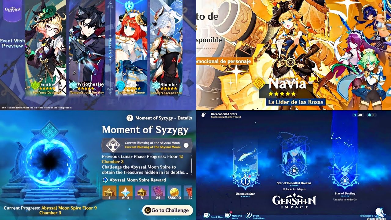 IMPORTANT NEWS ⚠️ GENSHIN 4.8 BANNER - NAVIA RERUN - GENSHIN 4.8 UPDATE ...