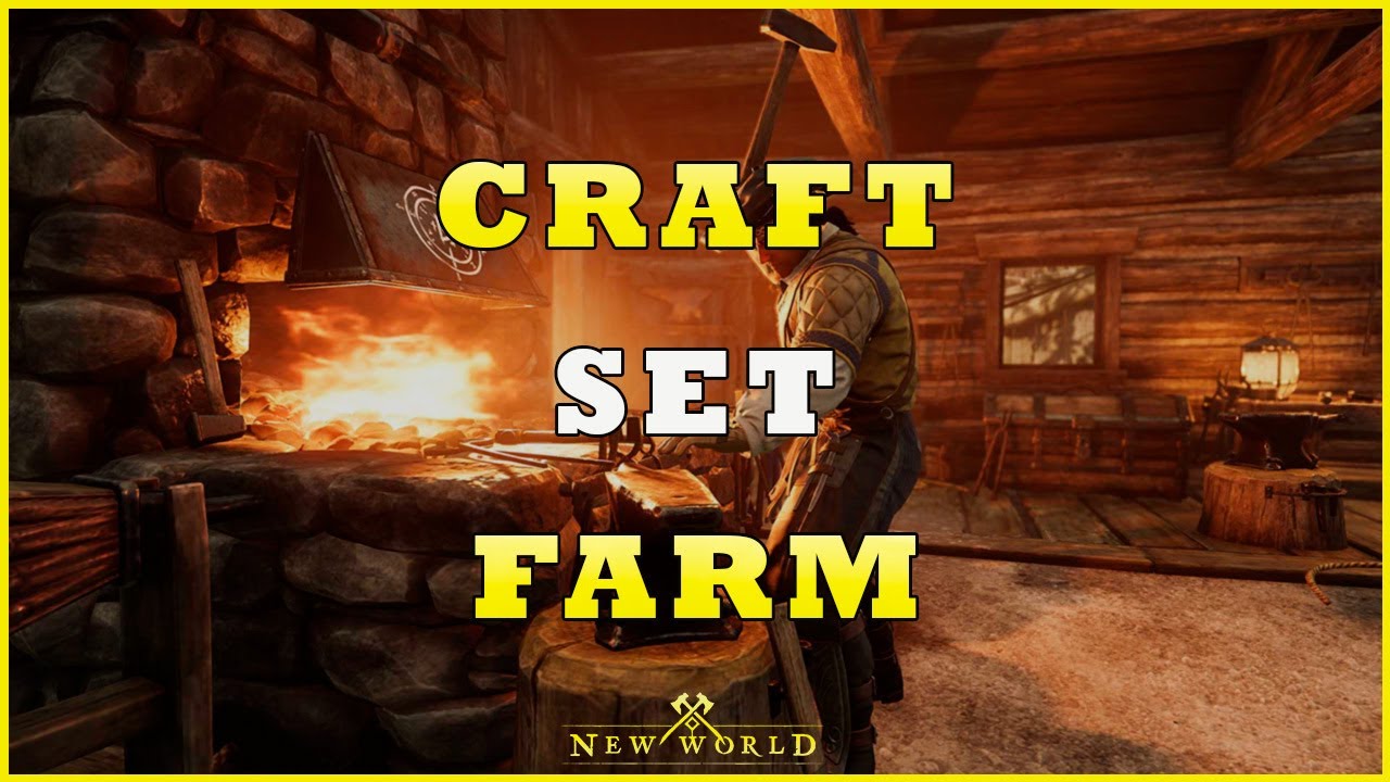 NEW WORLD - SET PARA FARMAR - YouTube