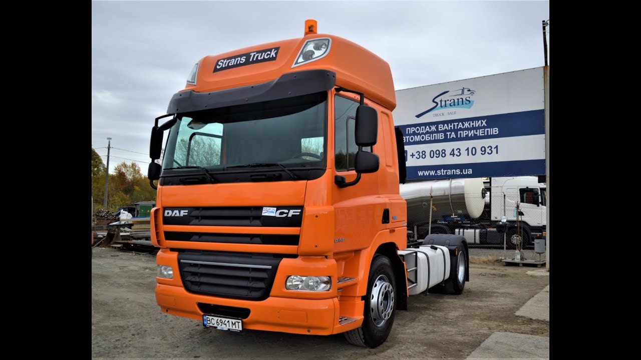 DAF CF 85 4x2 2013, 5170 - YouTube