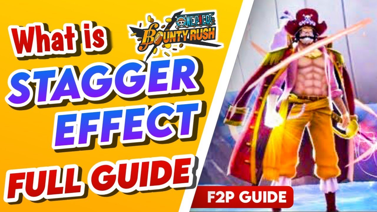 STAGGER | Resist & Nullify Stagger Difference | OPBR F2P Guide - YouTube