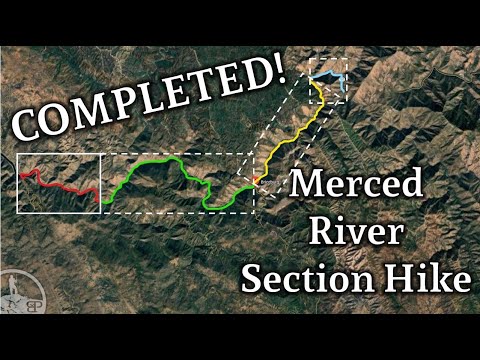 Finishing the Merced River Trail "Bridge-to-Bridge-to-Bridge" Hike ...