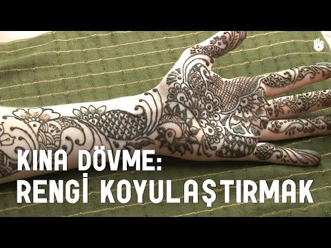 Kına Dövmesini Öğrenin: Renkleri Geliştirmek
