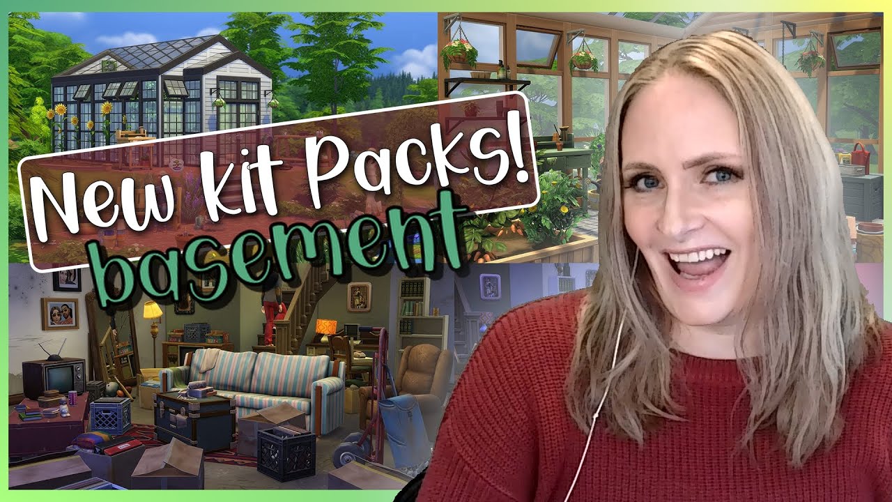 Sims 4: Basement Kit Review - YouTube