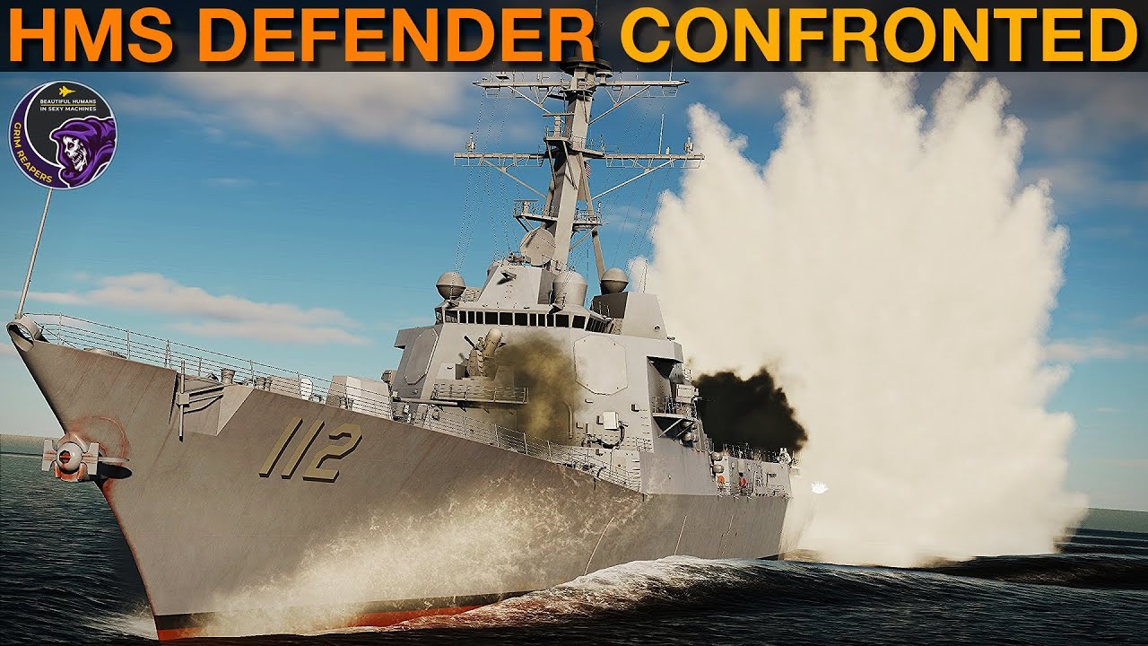 2021 HMS Defender Confronted By Russian Navy/Airforce Incident ...