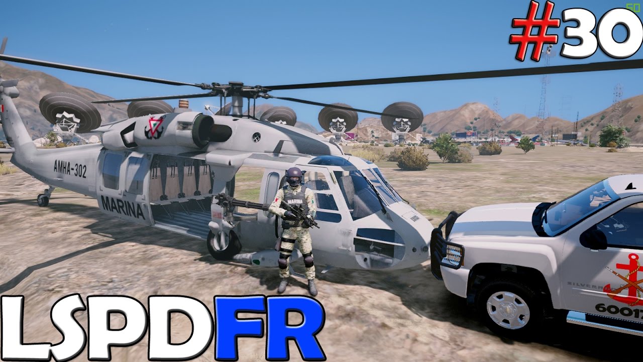 GTA V LSPDFR #30 | MARINA ARMADA DE MÉXICO [REDADAS] | TheAxelGamer ...
