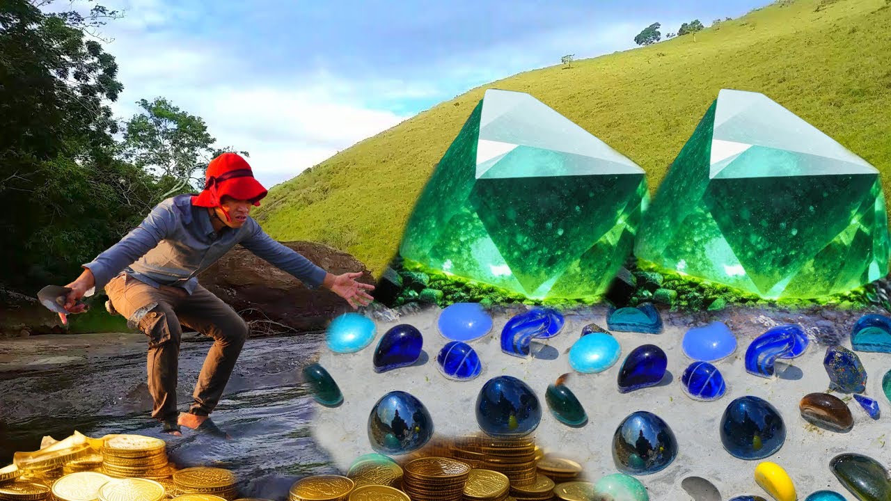 How to find gold and extract gems from the underground underground in ...