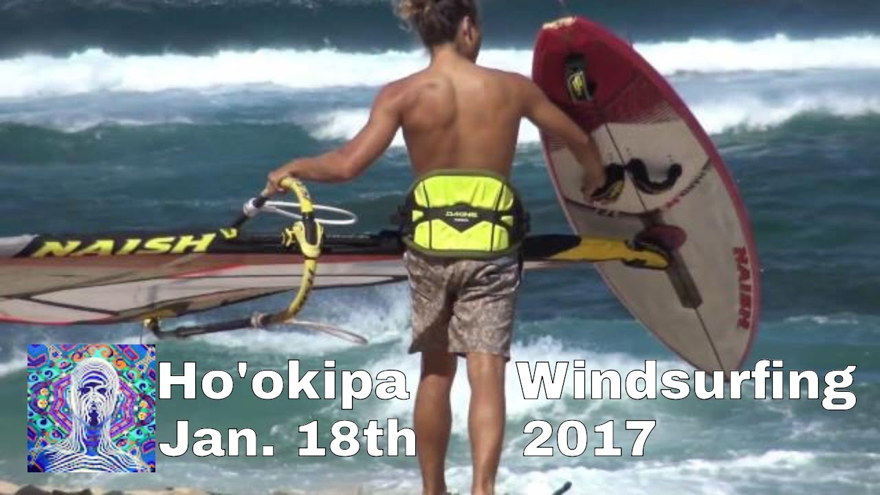 Ho'okipa Windsurfing - Jan. 18th - YouTube