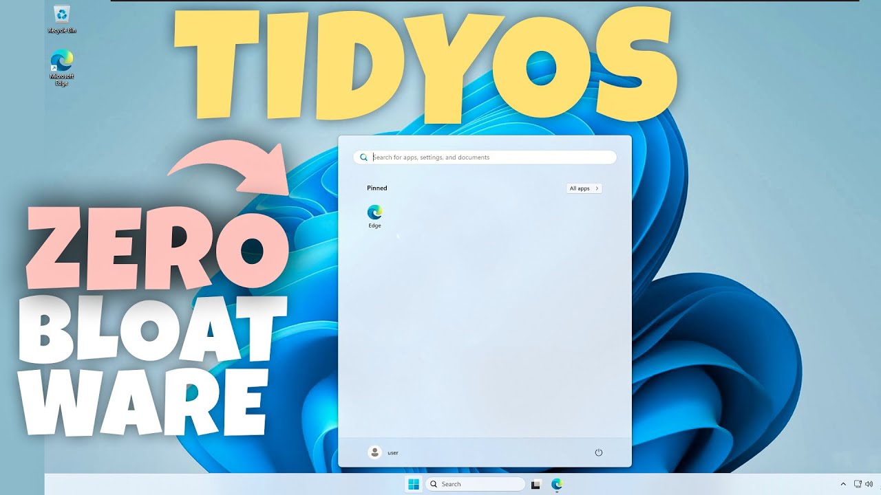 🔧 TidyOS: Clean • Fast • and Focused Windows 11 Experience - YouTube