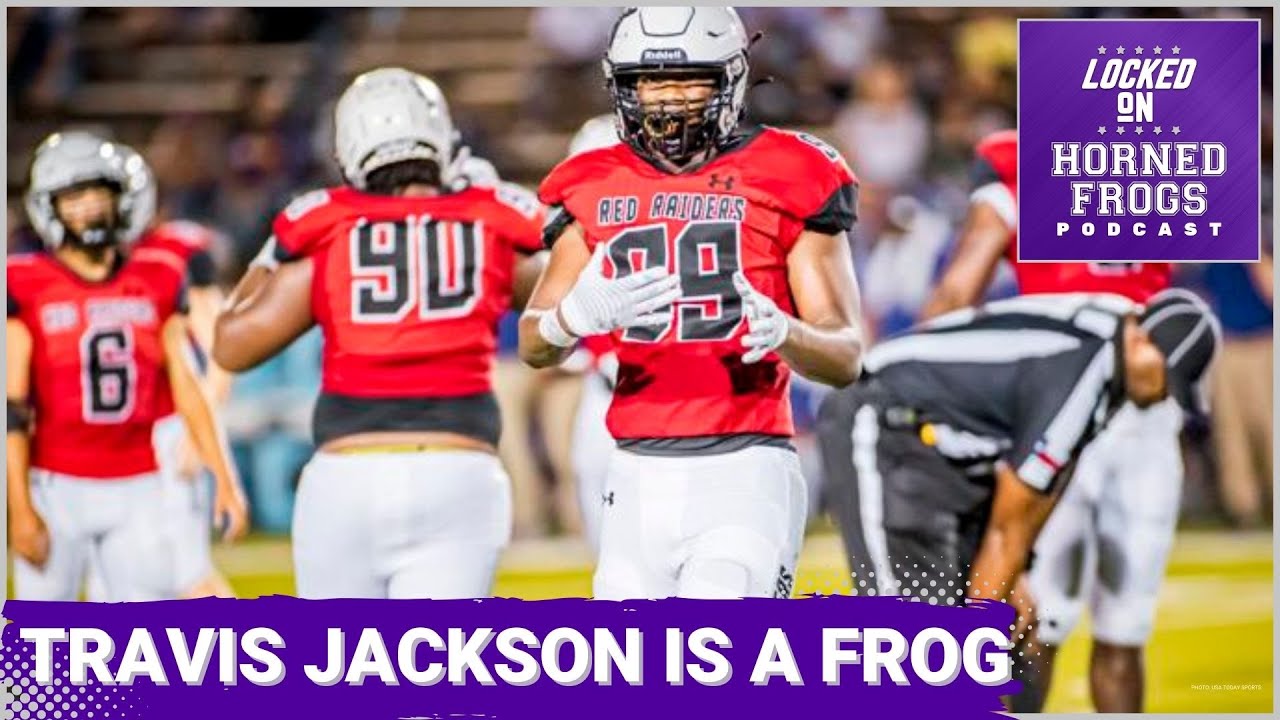 TCU Football: Travis Jackson joins the 2024 class! - YouTube