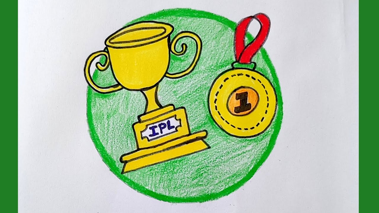 IPL Champions Trophy 2023 Drawing | Indian Premier League Trophy ...