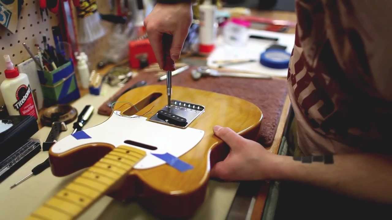 All Parts Telecaster Build - YouTube