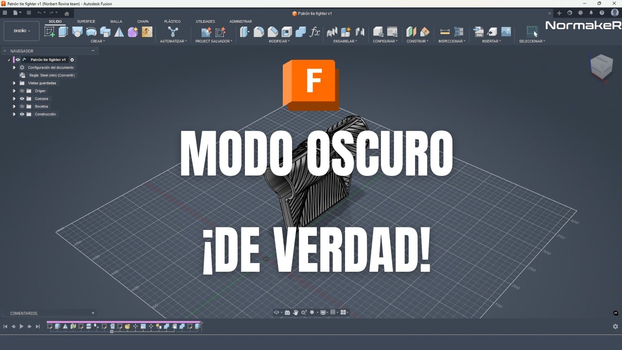 Ya tenemos DARK MODE en Fusion!! Modo oscuro de verdad... - YouTube