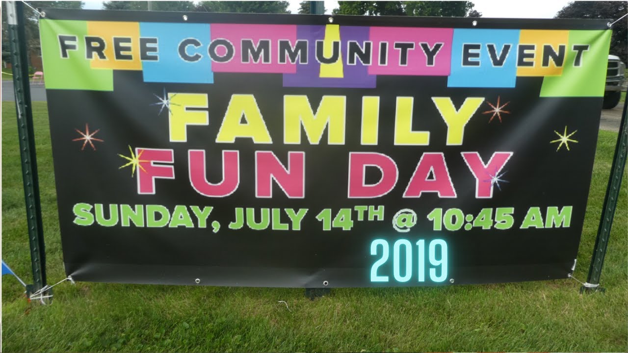 Family Fun Day 2019 - YouTube
