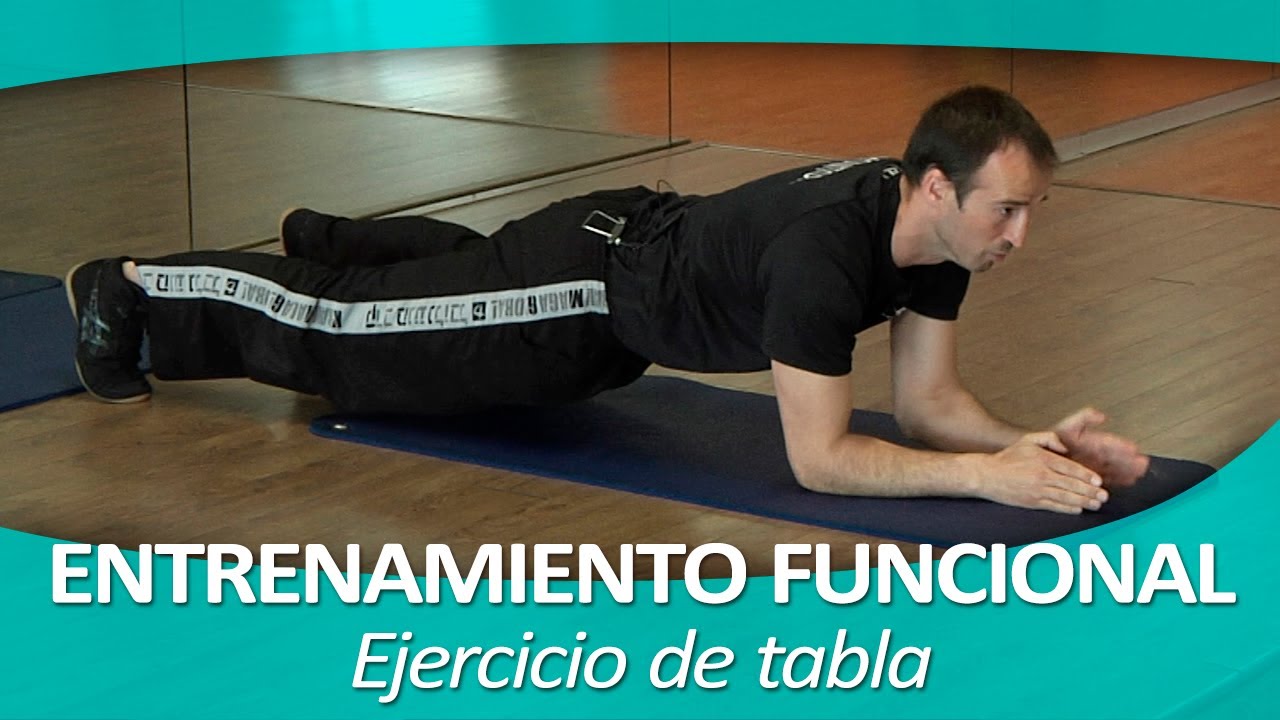 ENTRENAMIENTO FUNCIONAL 9. Ejercicio de tabla - YouTube