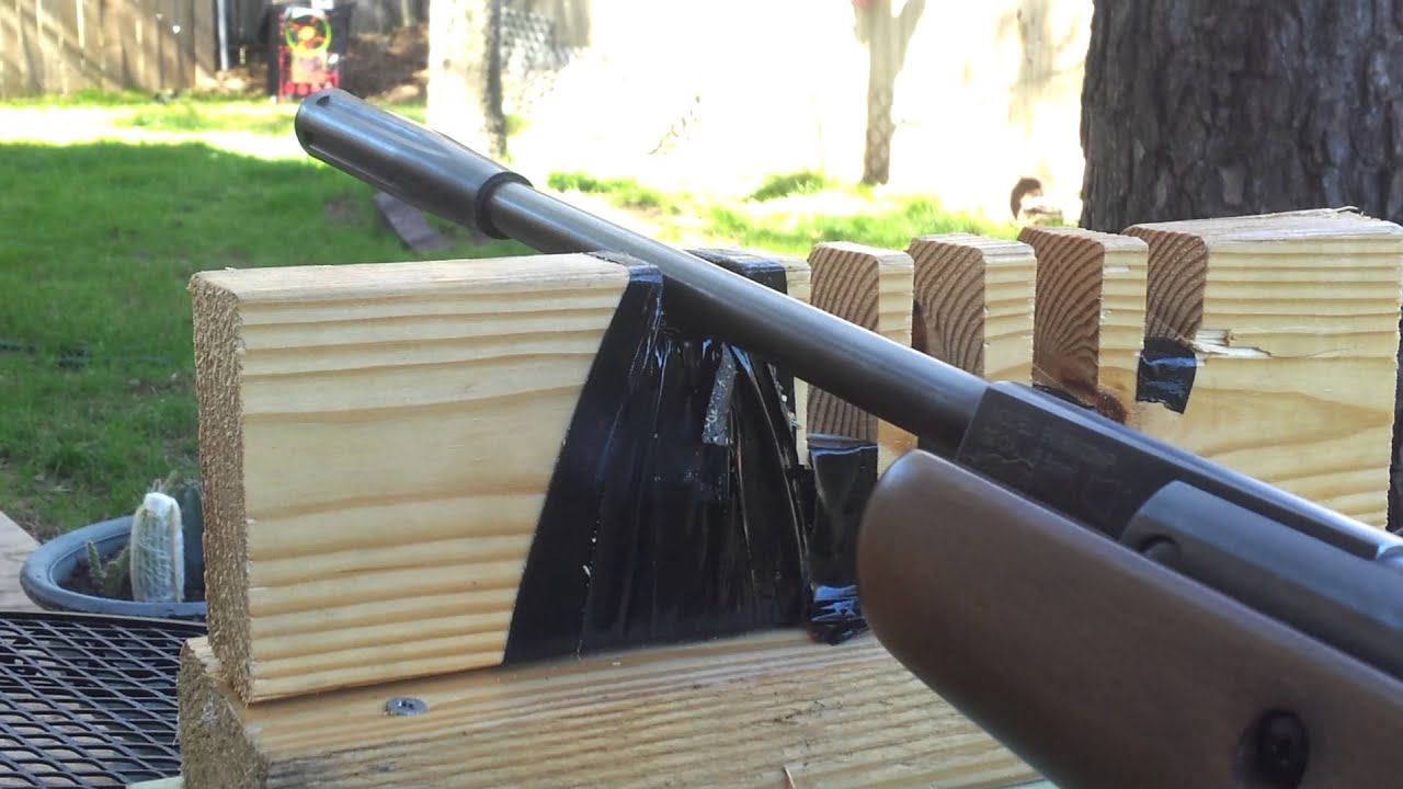 Benjamin break barrel air rifle - YouTube