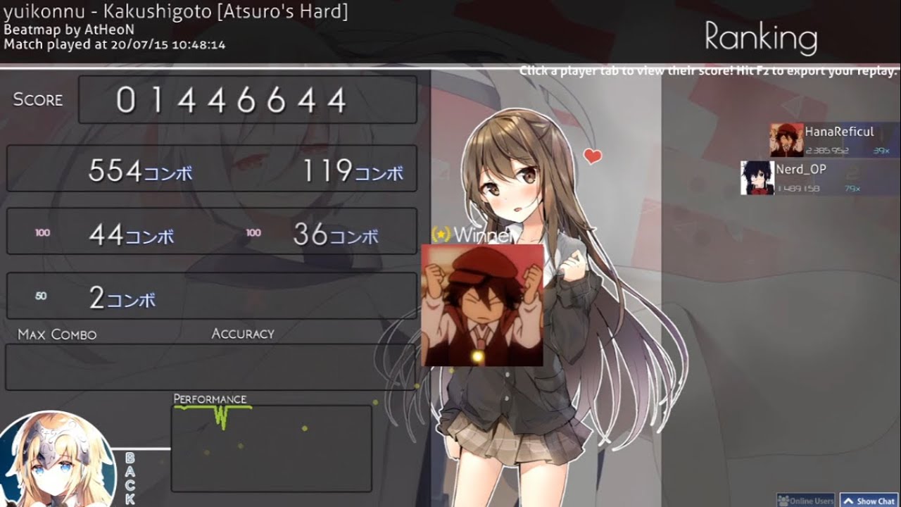 osu!multiplayer, mas com uma amiga que joga bem - YouTube