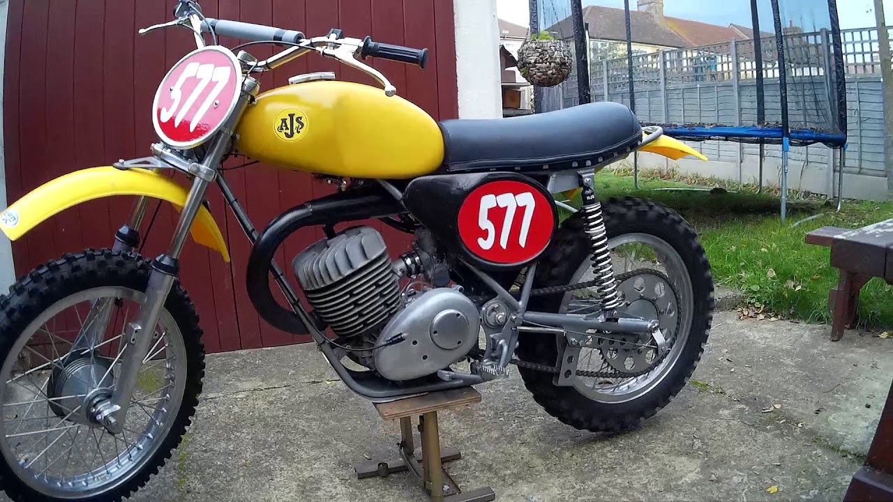 AJS Stormer 410 (1972) - YouTube