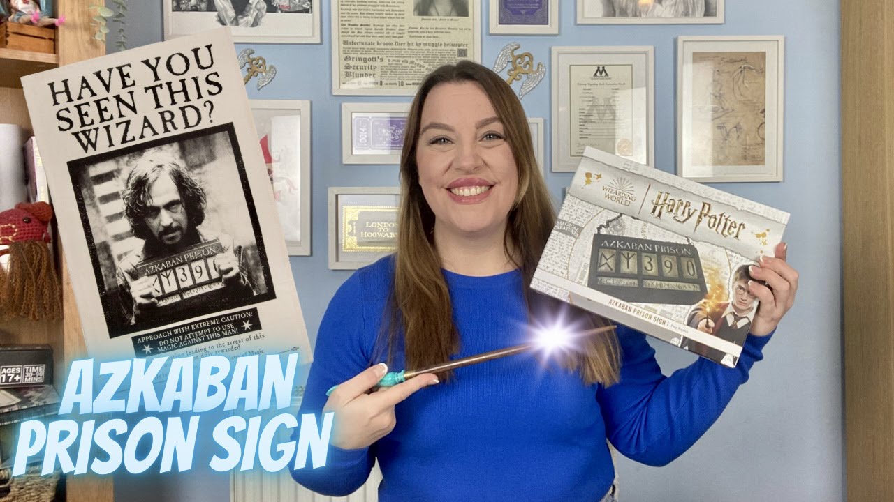 Prisoner of Azkaban sign unboxing | HARRY POTTER - YouTube