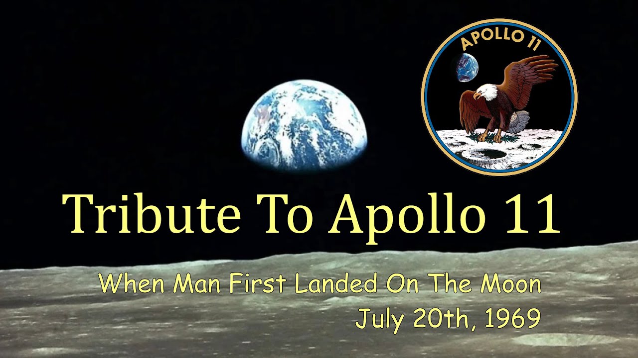 Apollo 11 - When Man First Landed On The Moon, July 20th 1969 - YouTube