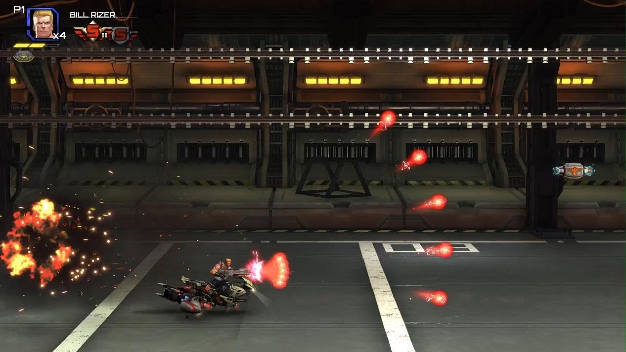 Contra: Operation Galuga Extreme Mode Bill Rizer Part 1 - YouTube