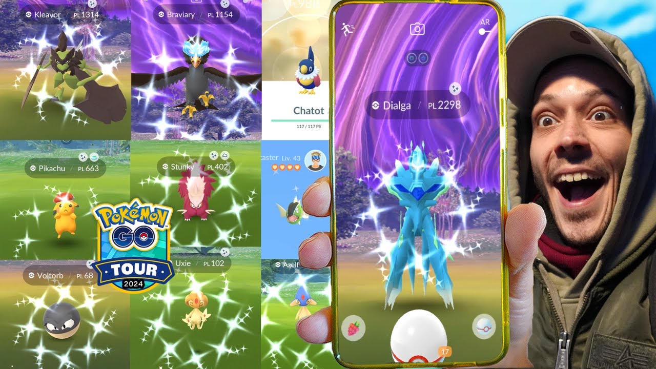 40+ SHINY Il Glitch Dello Shiny Più RARO! Tour di Sinnoh Day #2 - YouTube
