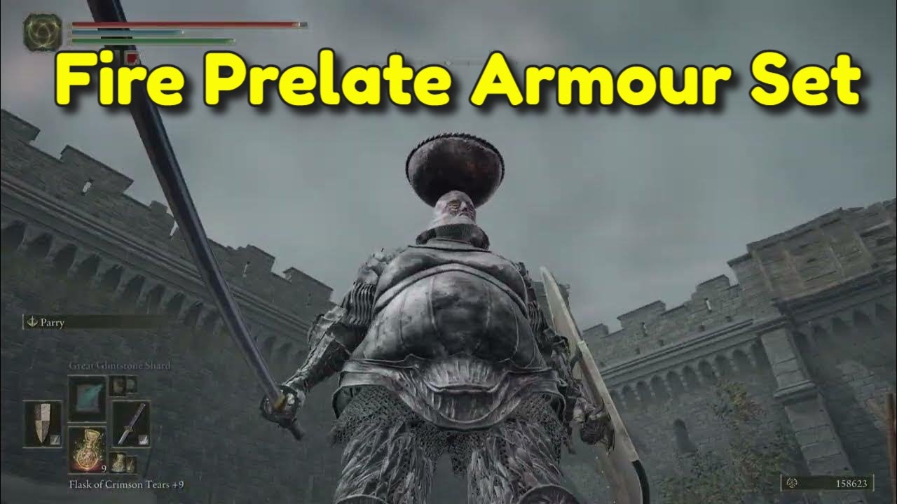 How To Get Fire Prelate Armour Set (Altered) - Elden Ring - YouTube