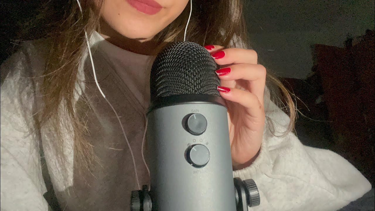 ASMR - Mic Scratching and Mouth Sounds - YouTube